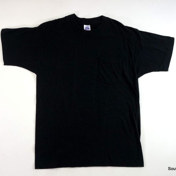 Bvd | Shirts | Vintage 9s Bvd Blank Shirt Mens Large Black Single ...